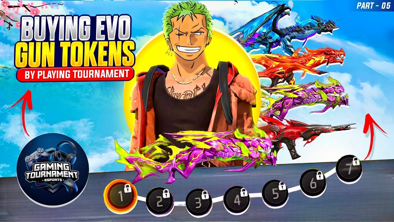Buying Evo Guns 🔫 Tokens By Playing Tournament 🤯 | Clash Battle And ...