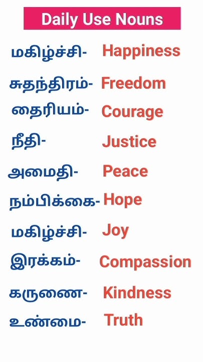 Daily use nouns/#AS English/#english - YouTube