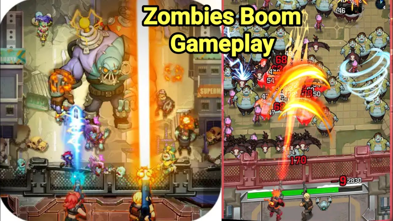 Zombies Boom Game Gameplay - YouTube