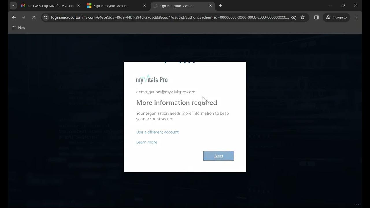 Multi Factor Authentication Setup Guide - YouTube