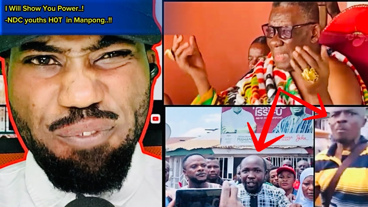 finally..!! Asante Mampong hene firɛs the NDC youth -givɛs them 24hours ...