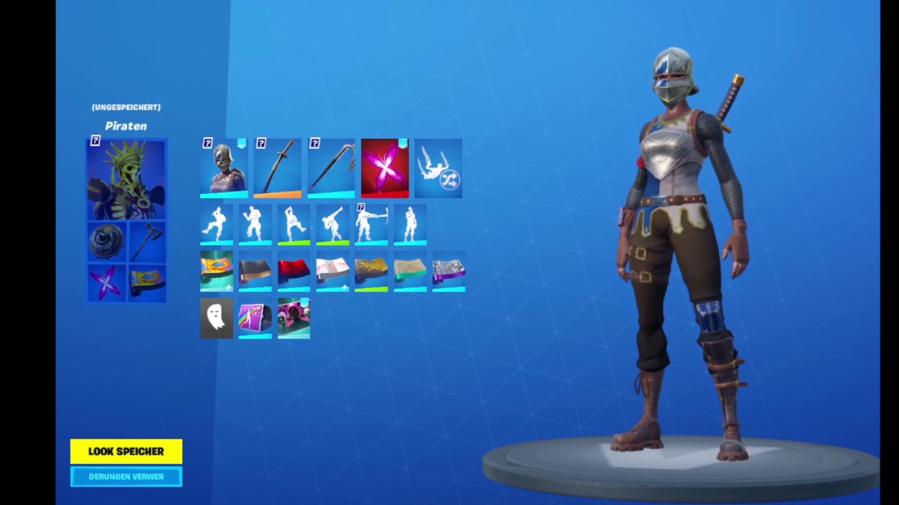 Royale Ritterin Skin Combos (Fortnite)#Fortnite - YouTube
