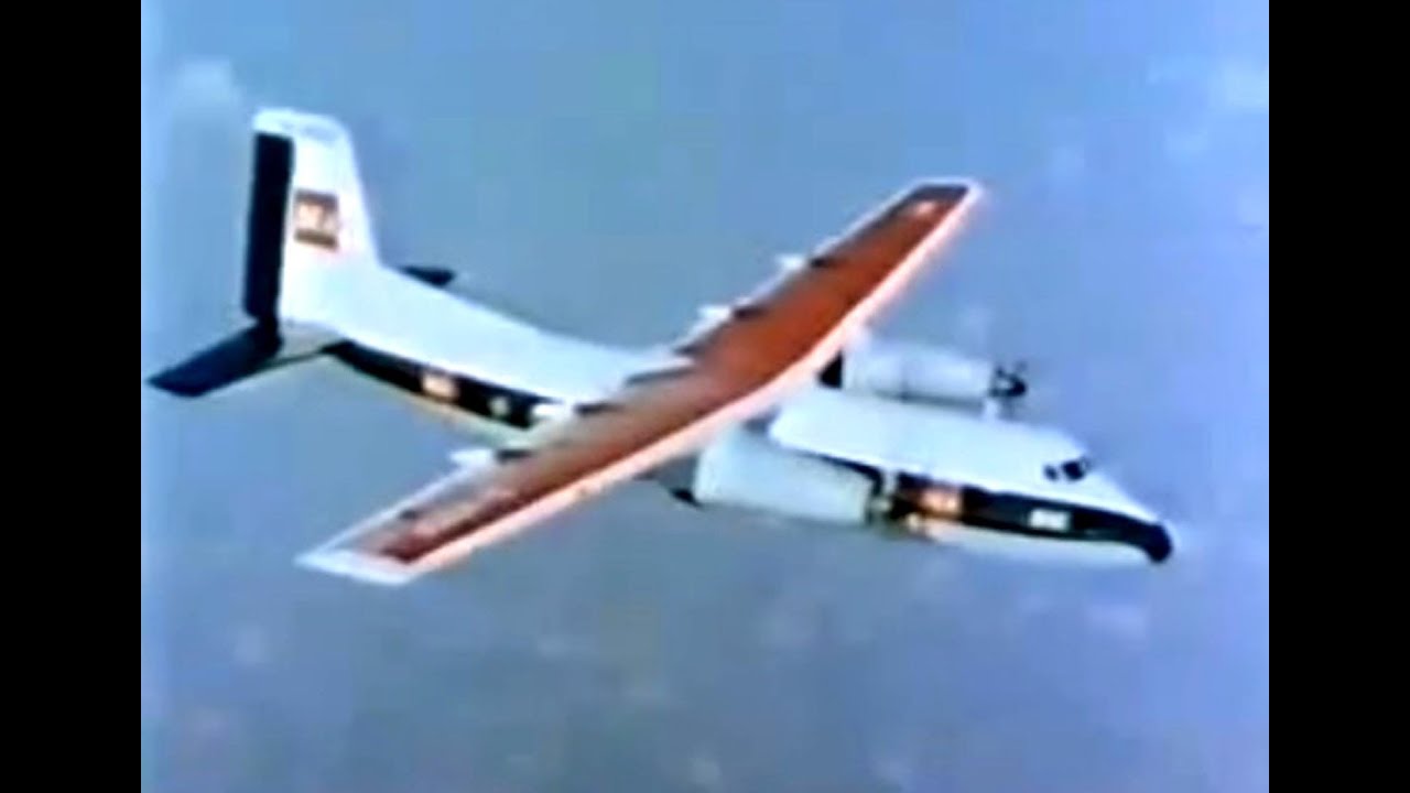 BEA Handley Page Dart Herald - 1959 - YouTube