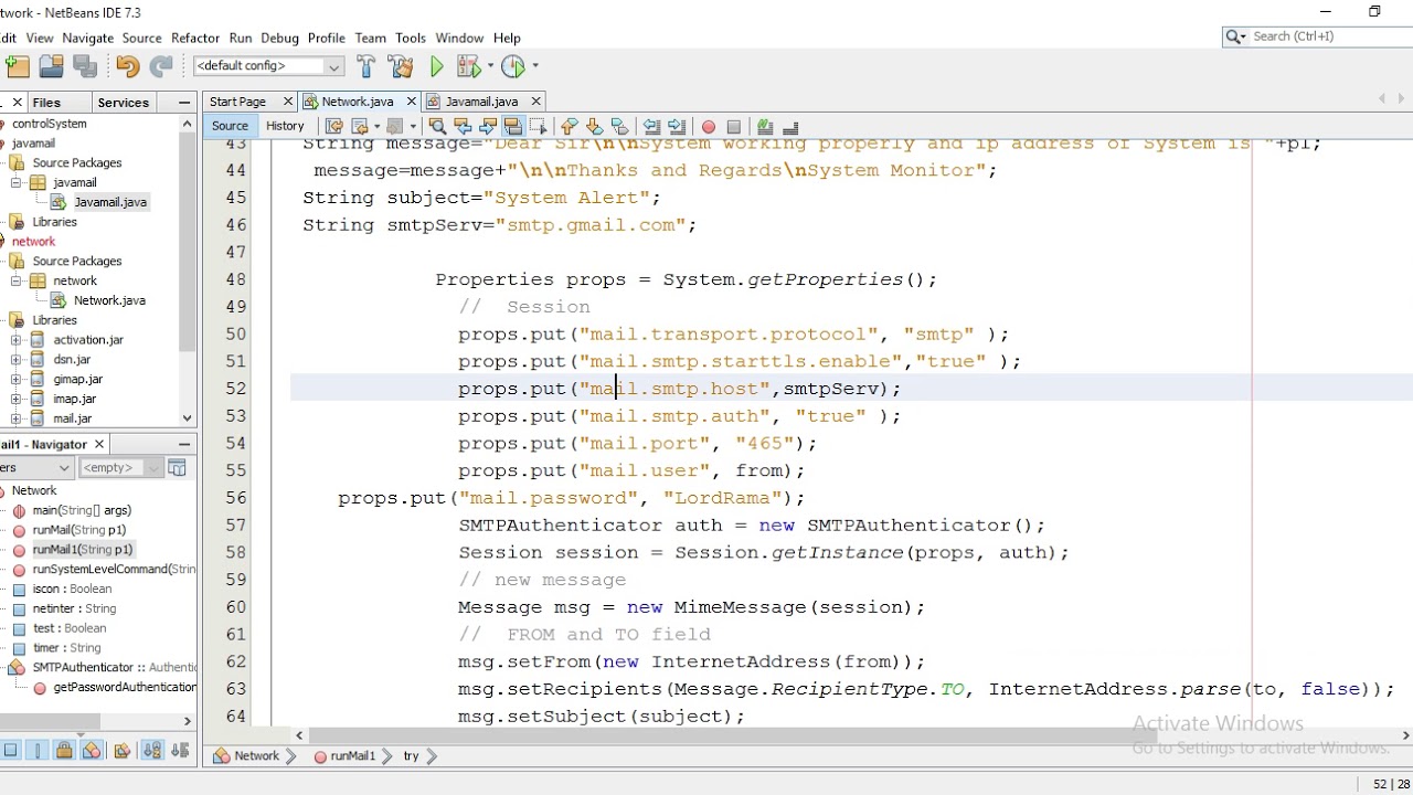 Monitor your computer ,switch ,router using java program-NMS (Applied ...
