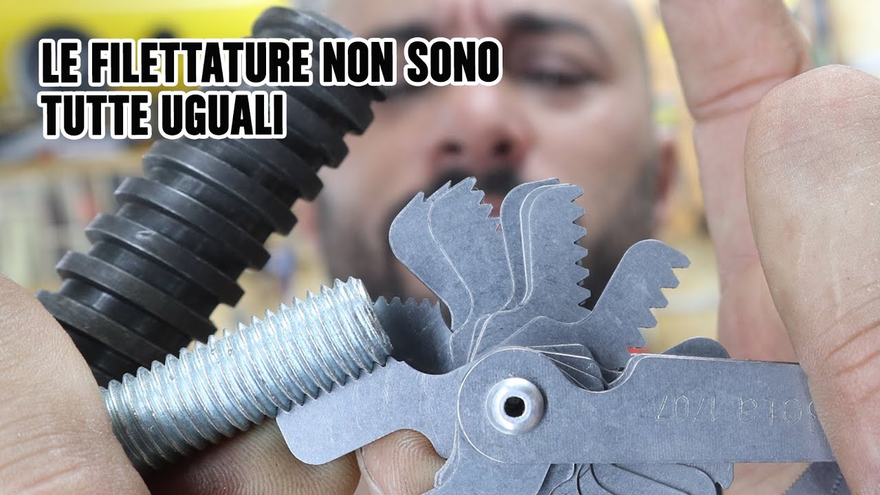 La filettatura: formati e passi (metrica, withworth, gas) - YouTube