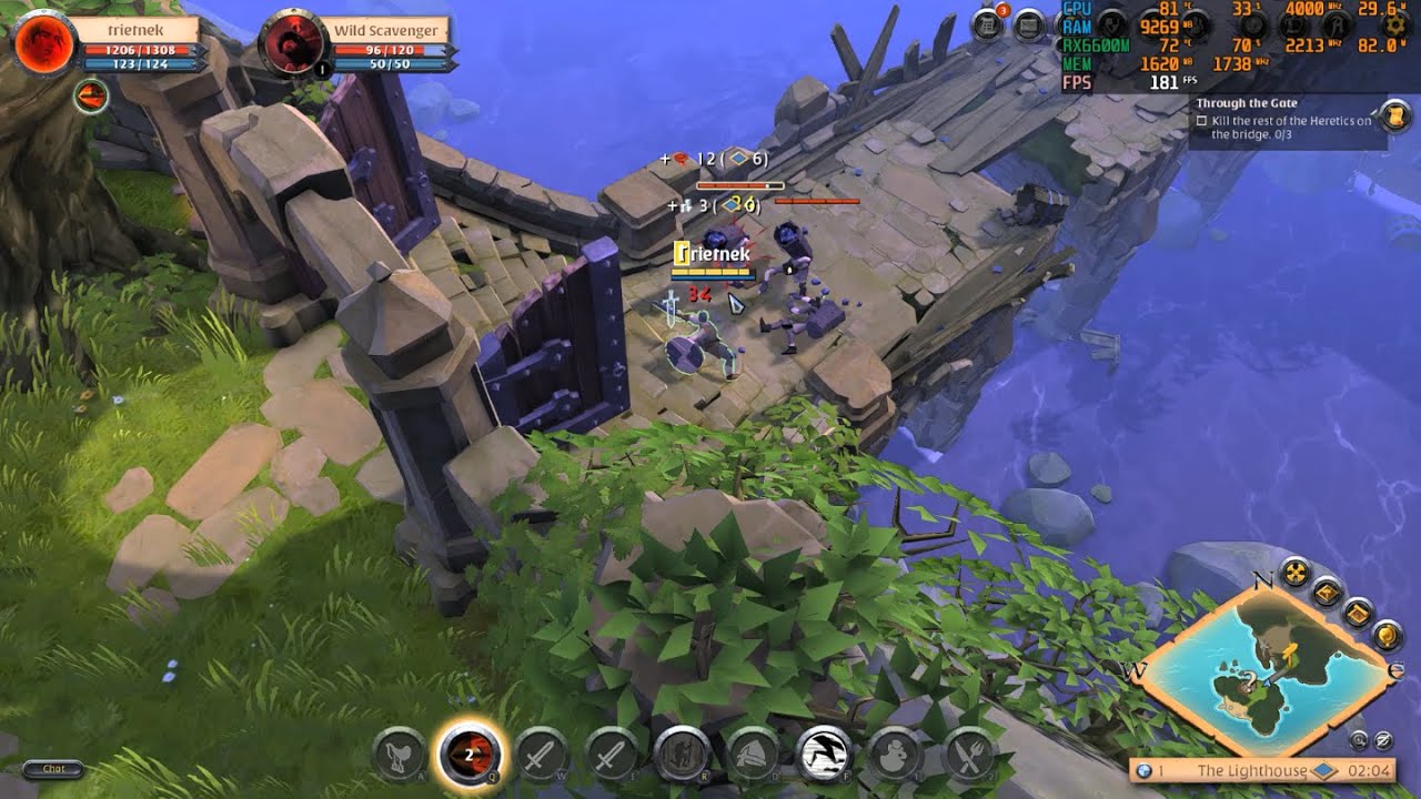 Albion Online (Max Settings) - RX 6600M - R5 5600H - Lenovo Legion 5 ...