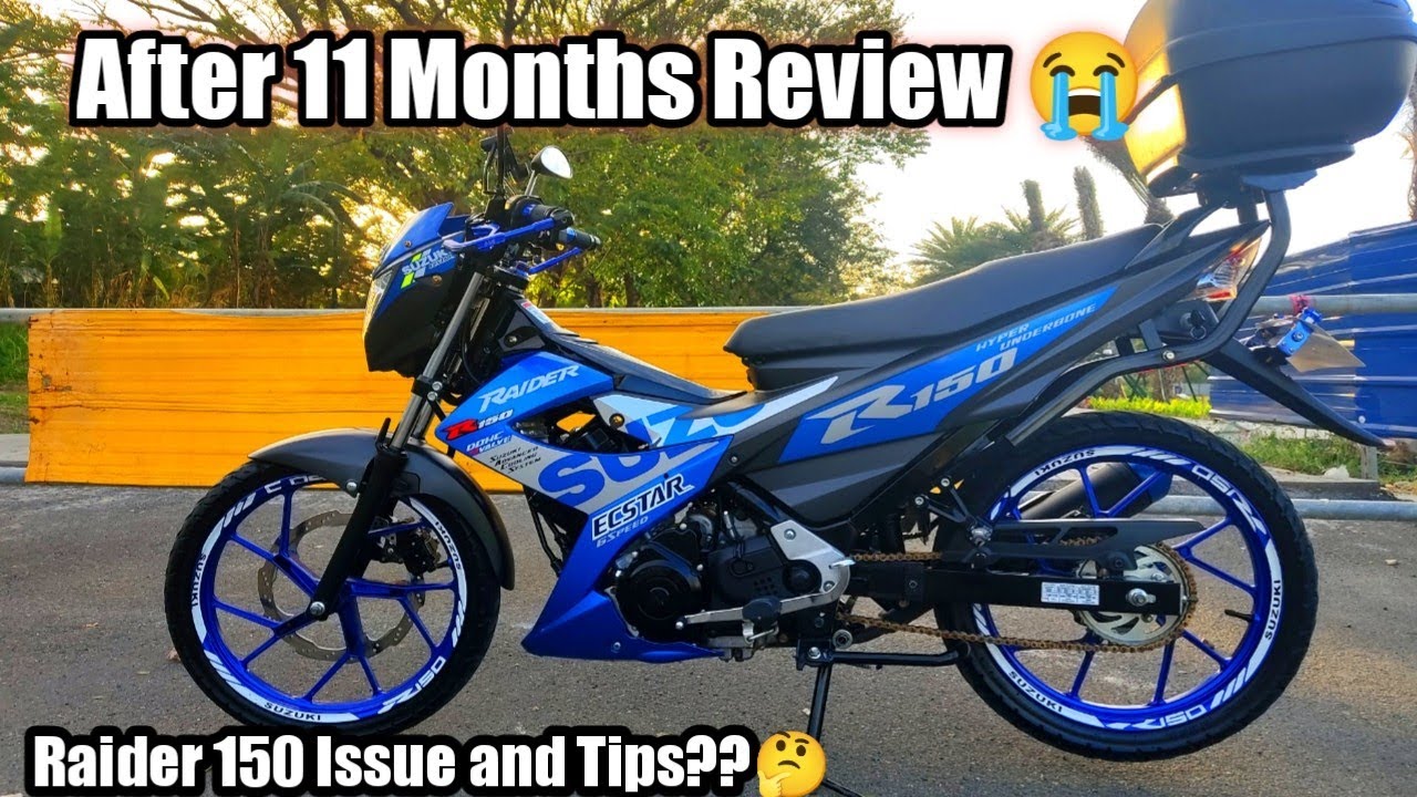Raider 150 Carb Ecstar Edition After 11 months Review - YouTube