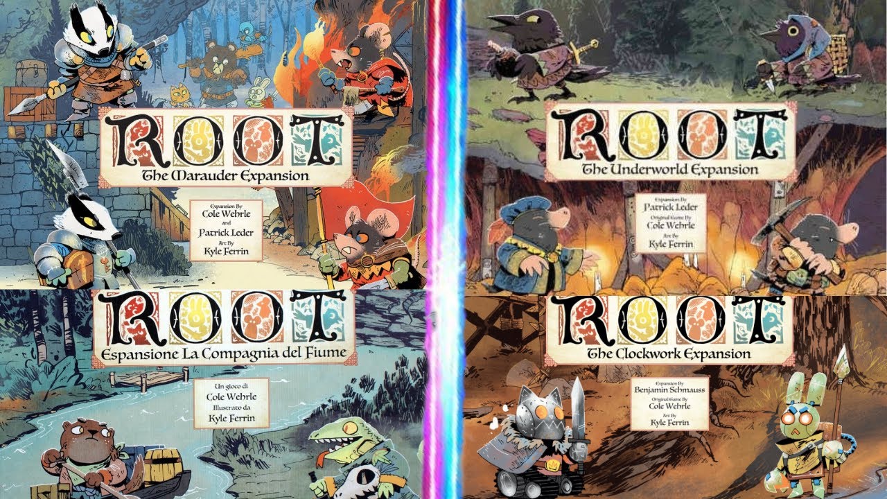 Root : TUTTE le espansioni (e Marauder Expansion - Predoni e Cavalieri ...