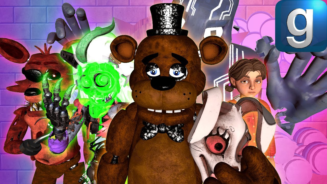 Gmod FNAF | Freddy And His Friends VS. M.X.E.S! - YouTube