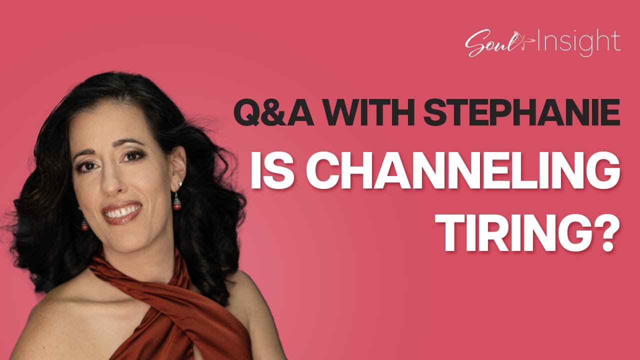 Q&A with Stephanie Banks | Is channeling tiring - YouTube