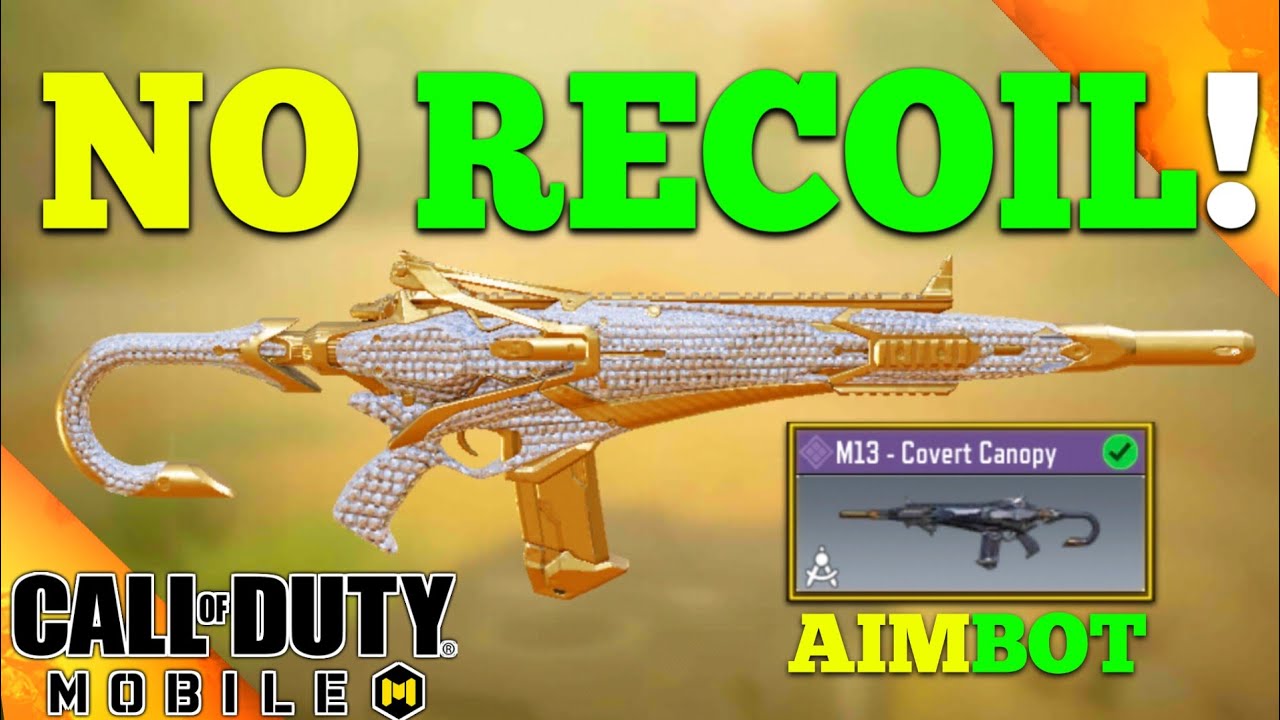 📌This M13 build Enables *AIMBOT* (Best Gunsmith) Cod Mobile Season 9 ...