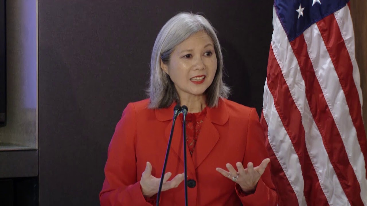 [ Dr Joanny Liu Speaking at NASDAQ New York City | Concussion Answers ] - YouTube