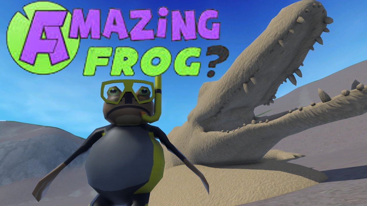 Finding the alligator in Amazing Frog! - YouTube