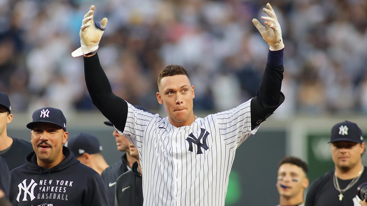 Dinger city ( Aaron judge pump up video) - YouTube