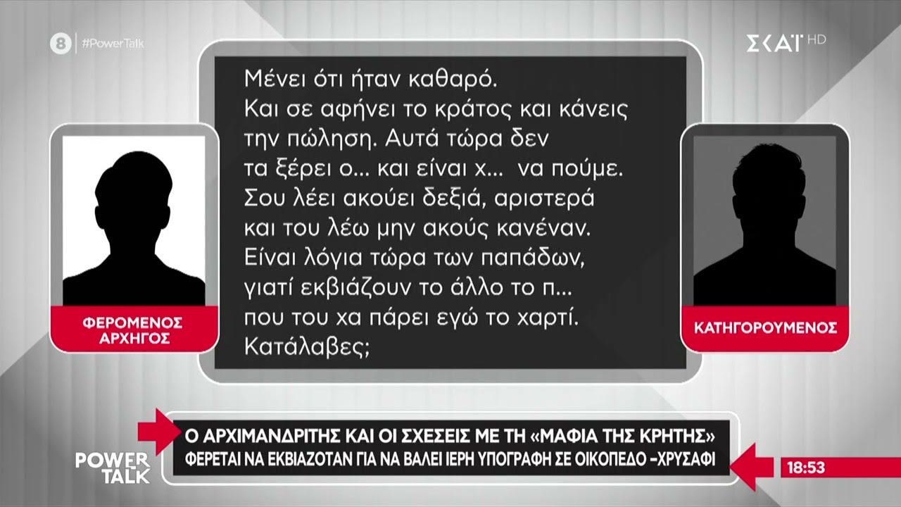 Ο Αρχιμανδρίτης και οι σχέσεις με τη «Μαφία της Κρήτης» - Αποκαλυπτικά ...