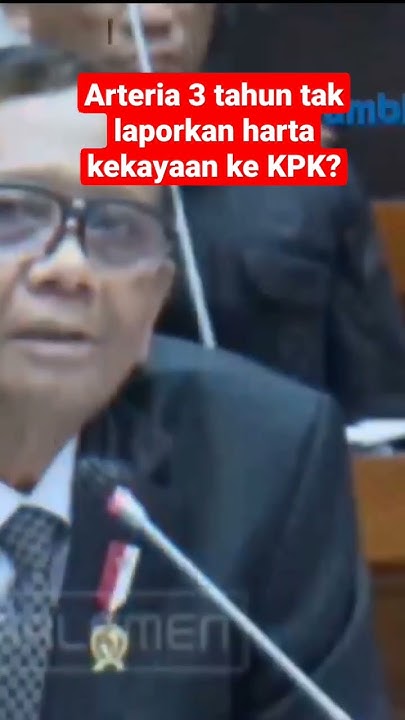 Arteria Dahlan 3 tahun tak laporkan kekayaan ke KPK? - YouTube