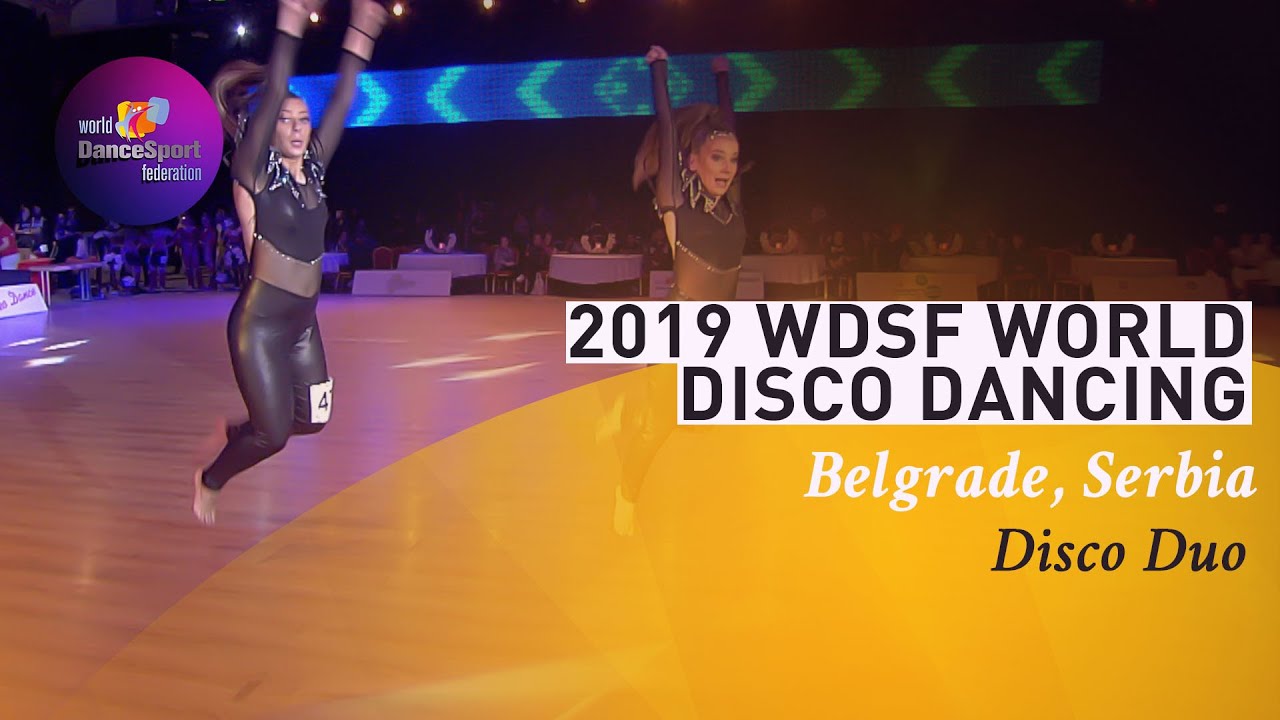 2019 WDSF World Disco Dance Duo Final Youth - Sandra Petkovic & Ljubica ...