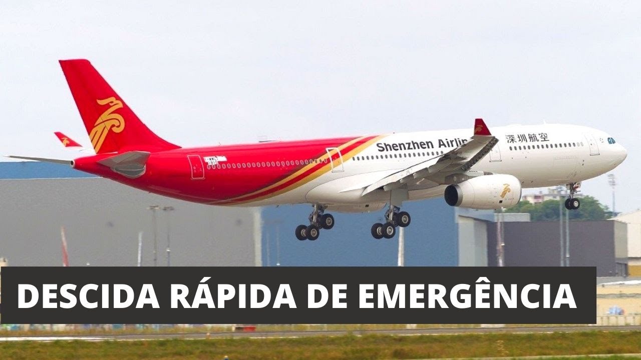 O avião DESCEU 5km em 5 minutos - Descida rápida de emergência - YouTube