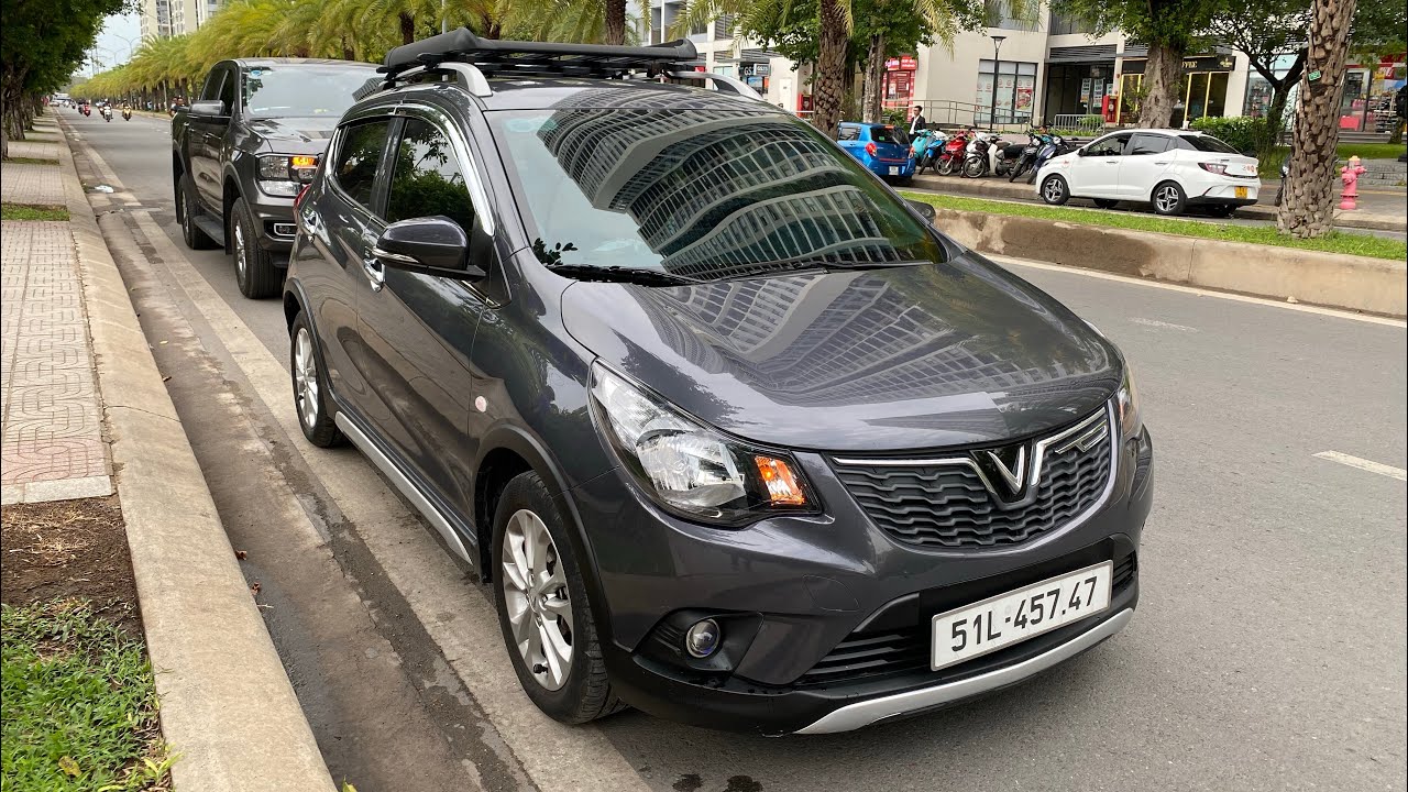 Vinfast Fadil base 2022 màu ghi xám biển thành phố - YouTube