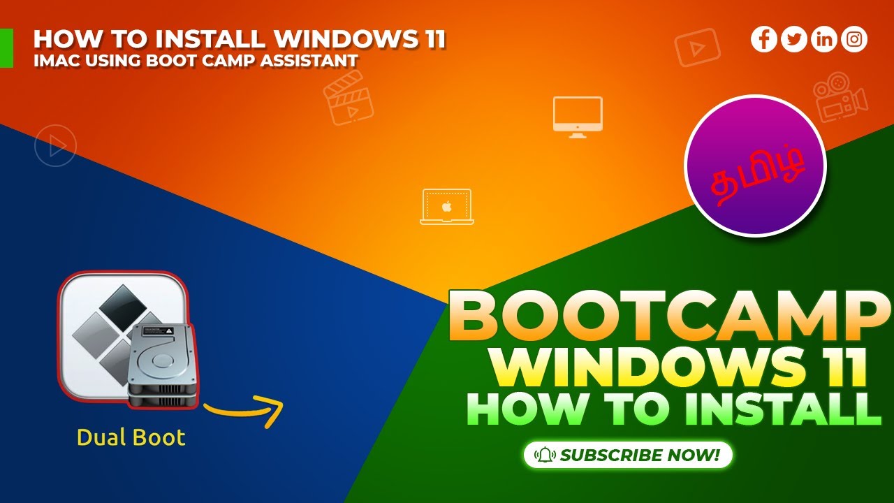 How to install #windows 11 #IMAC on Mac #BootCamp On #macbookpro #2022 ...