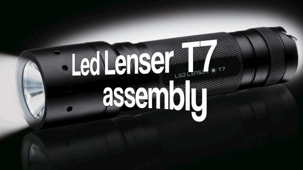 Led Lenser T7 assembly - YouTube