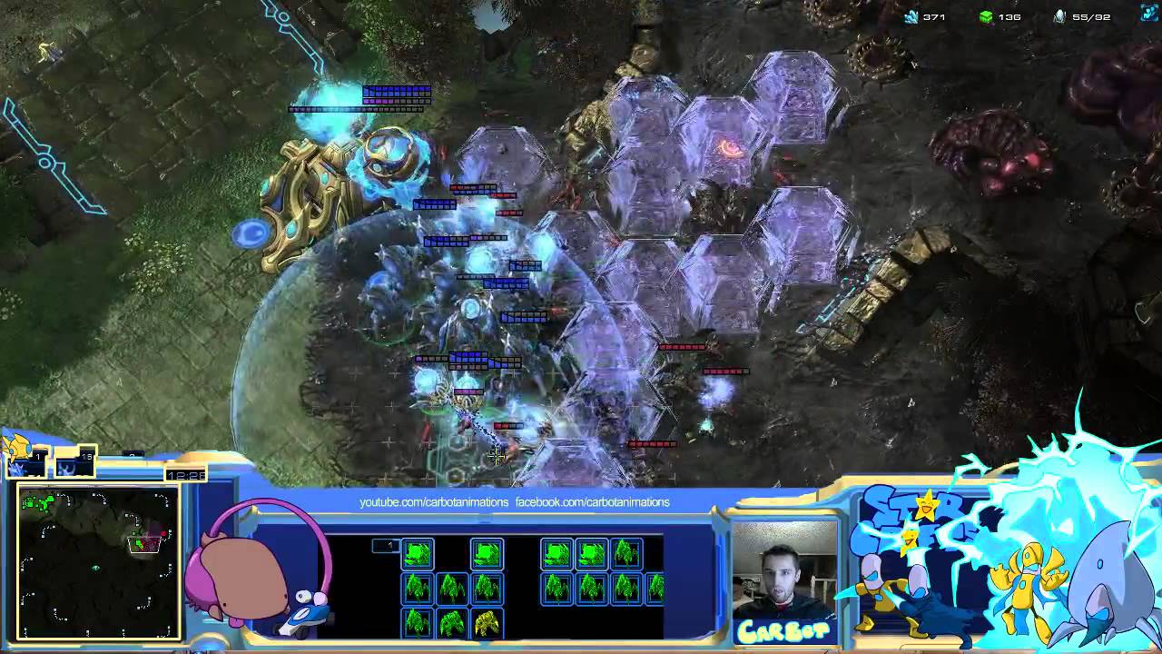 CarBot 1v1 the Swarm is good at swarming - YouTube