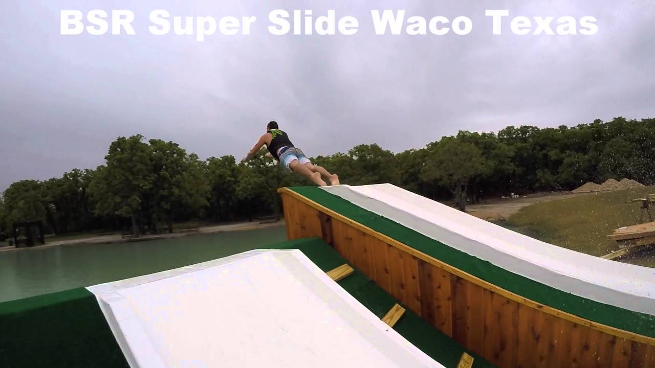 BSR Super Slide Front Dive Waco Texas - YouTube