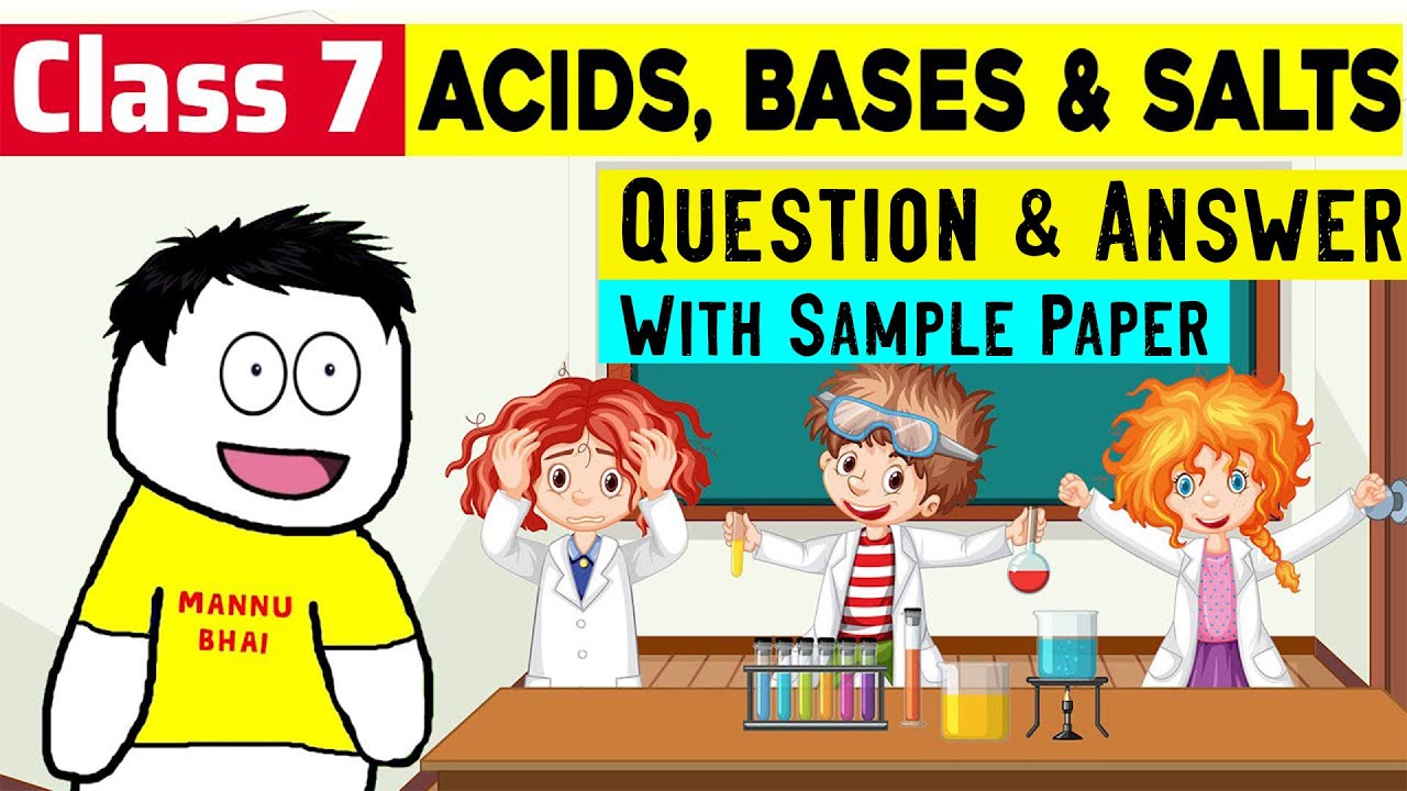 Class 7 Science Chapter 5 - Acids, Bases and Salts - Question Answers ...