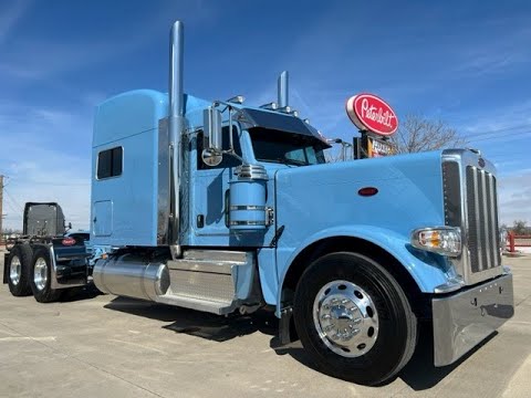 Lone Star Blue 389 - 2023 Peterbilt 389 w/ 18 speed Endurant XD Pro & 5 ...