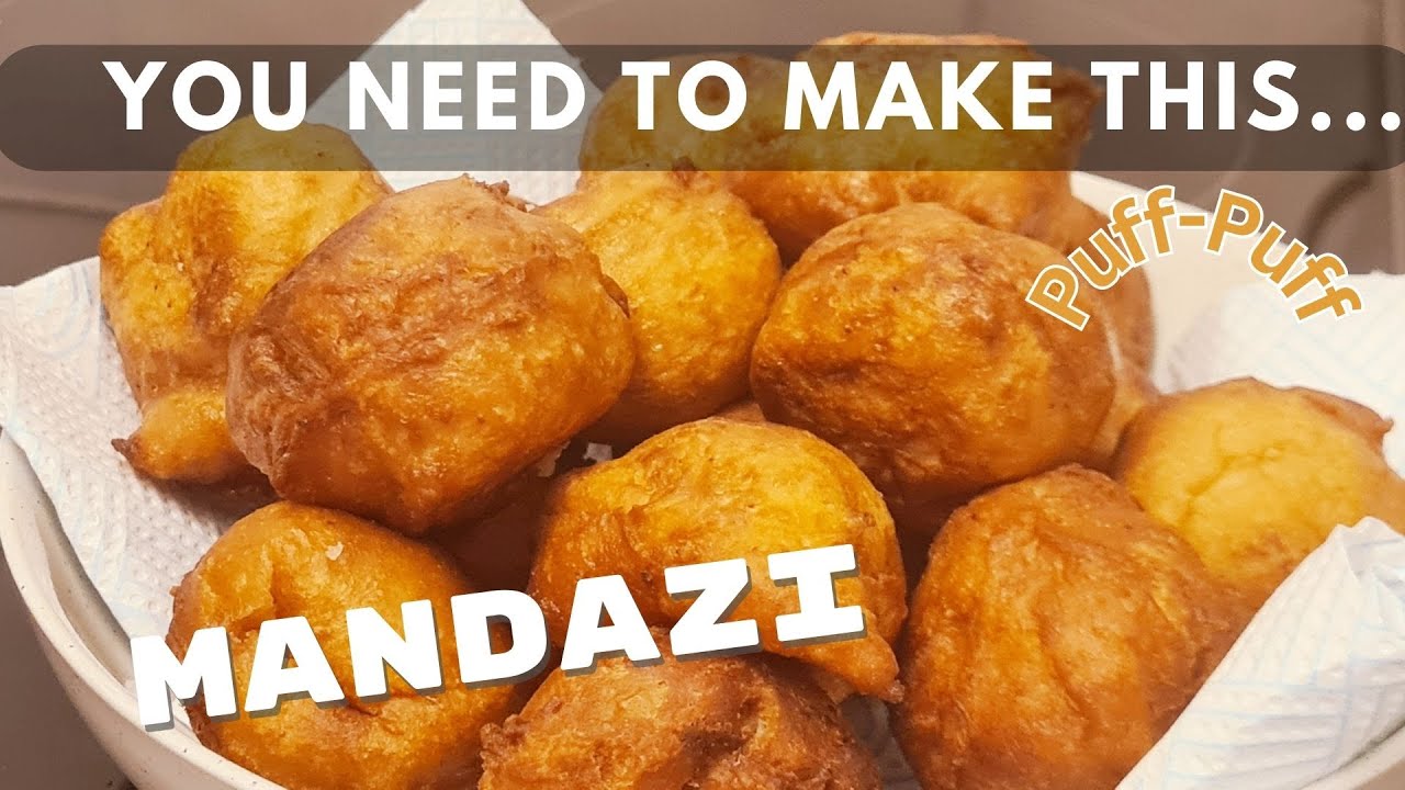 How to make Mandazi Puff-Puff, Step by step plus Ingredients - YouTube