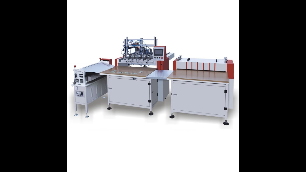 Semi automatic case making machine hardcover book cover making machine case maker#post-press ...