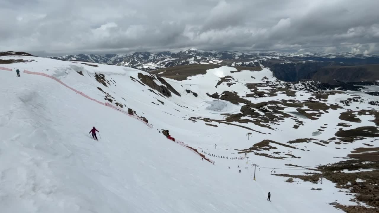 Beartooth Basin Summer Ski Area - YouTube