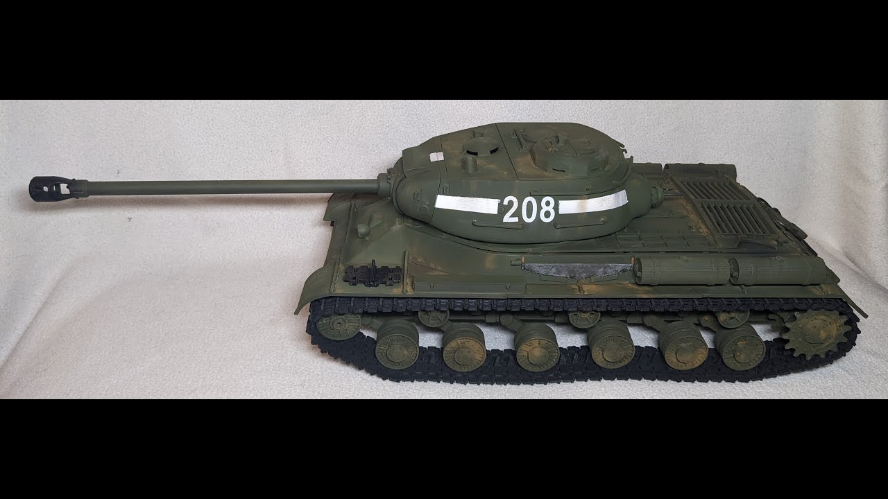 IS-2 - 1/16 RC tank - YouTube