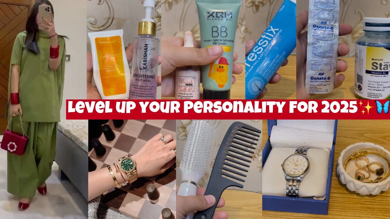 10 Tips To Level Up Your Personality For 2025 💕||Glow Up For 2025 🌿 ...