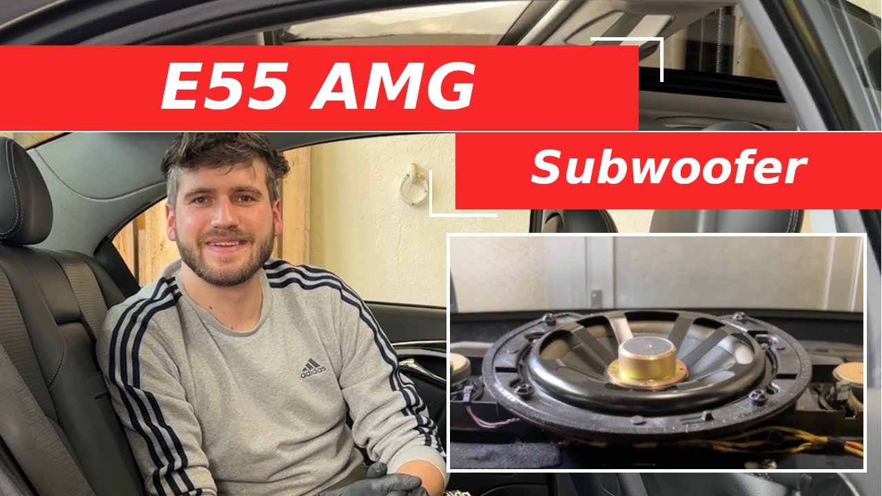 Klappern des Subwoofer in der E-Klasse W211 beseitigen? Wir haben die ...