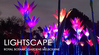LIGHTSCAPE – Royal Botanic Gardens Melbourne