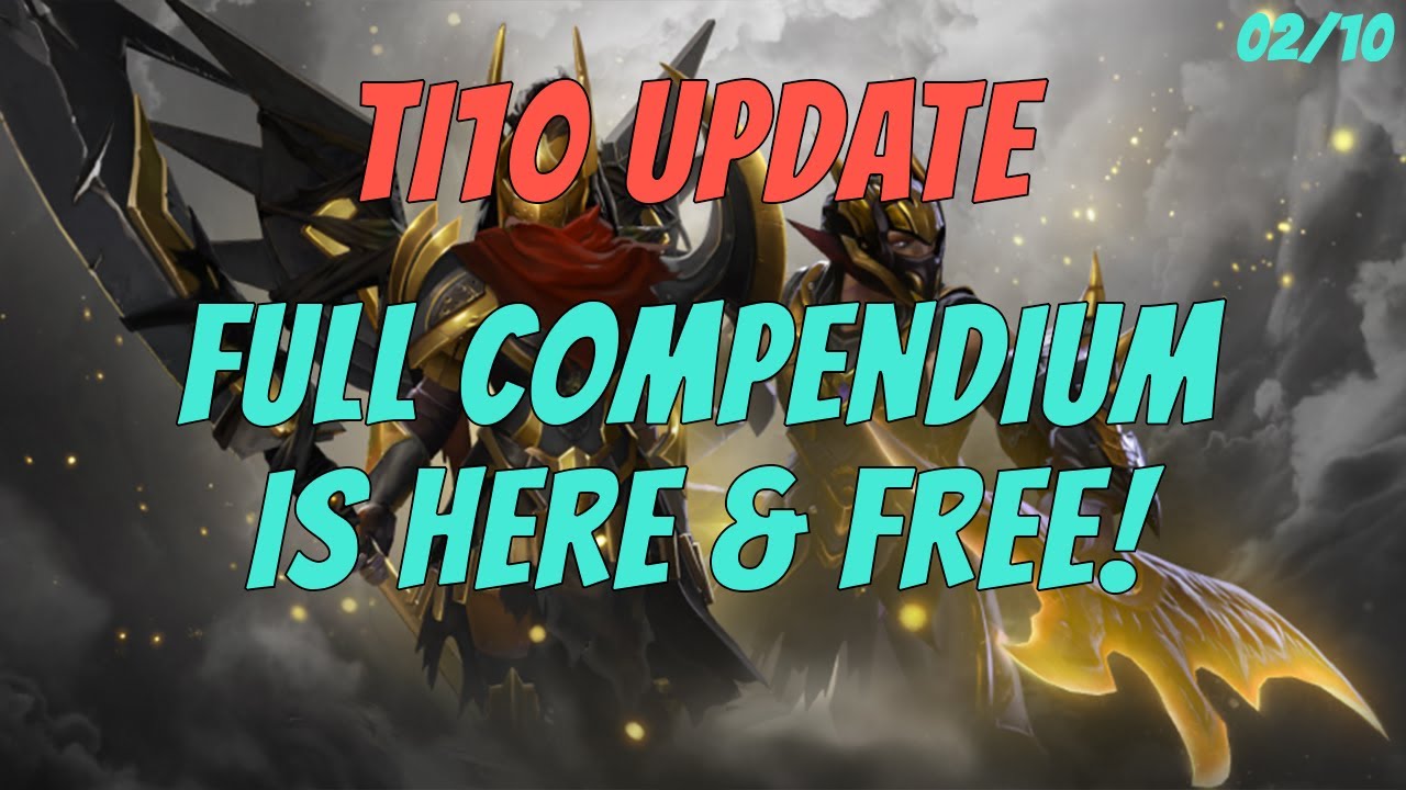 TI10 Update - Full Compendium Unlocked and Free - Support the Talent ...