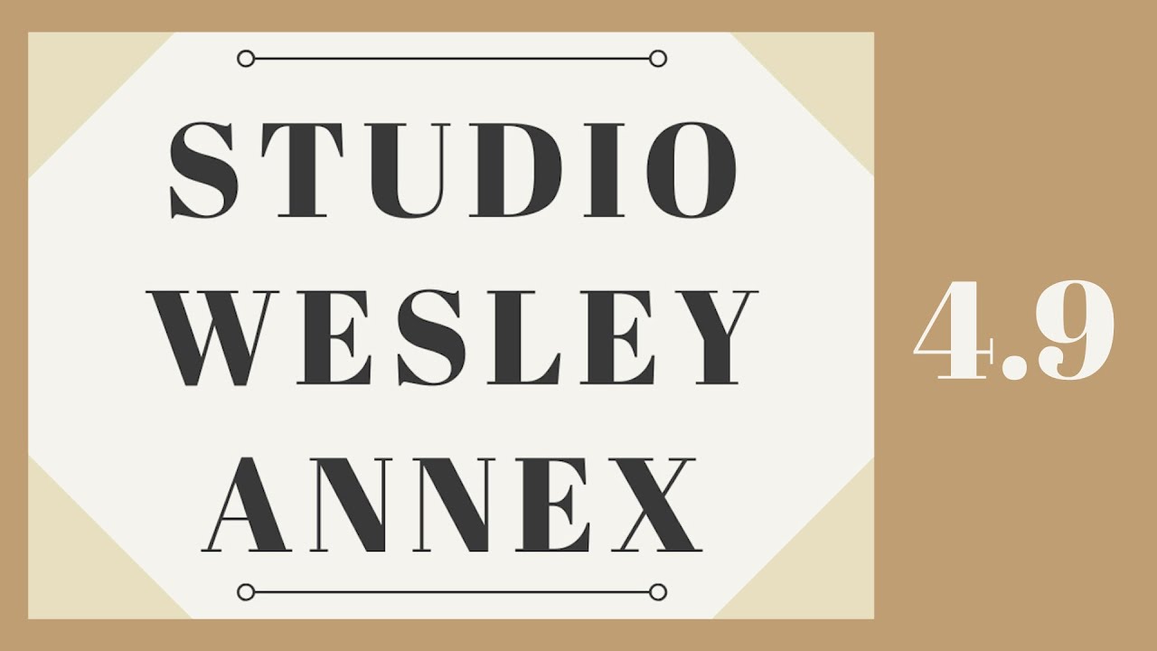 Studio Wesley Annex - Proper 27 - YouTube