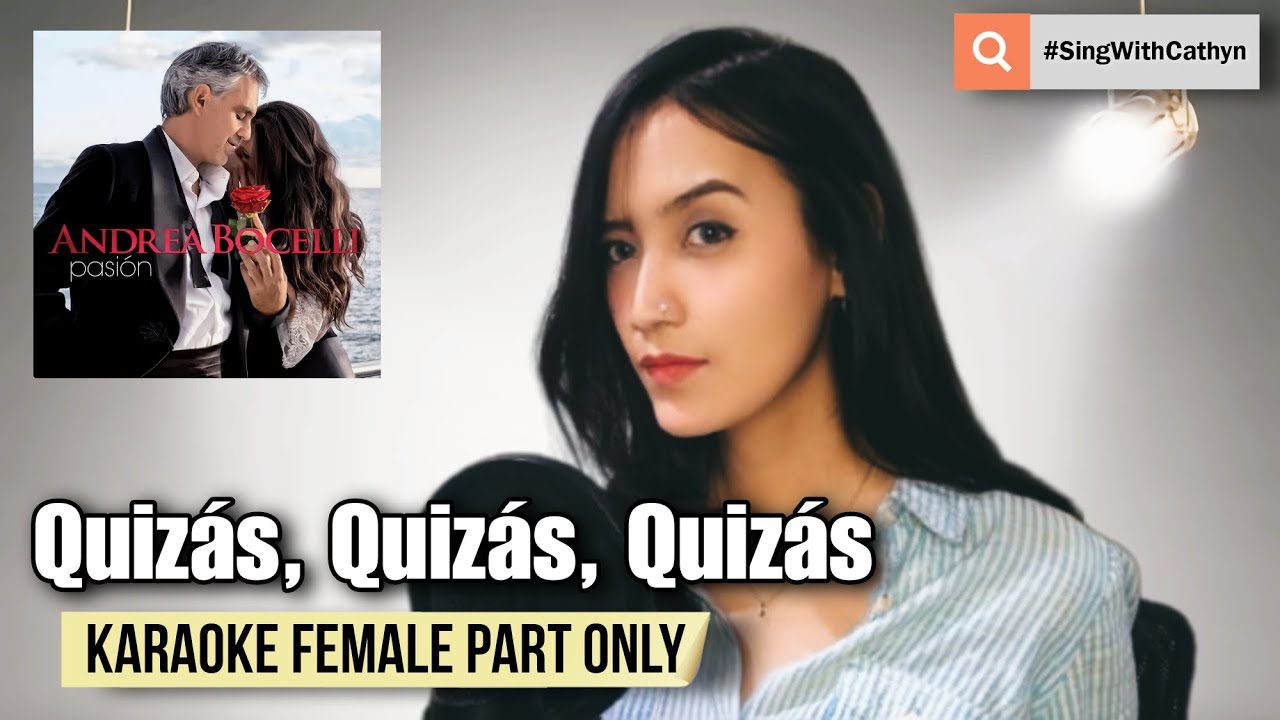 Quizás, Quizás, Quizás - Andrea Bocelli, Jennifer Lopez (Karaoke Female ...