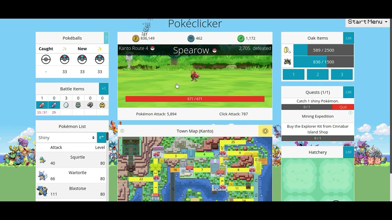 pokeclicker part 2 - YouTube