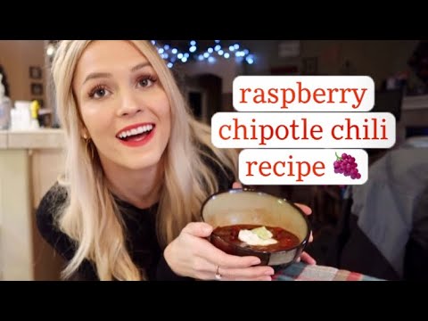 EASY Raspberry Chipotle Chili recipe!! - YouTube
