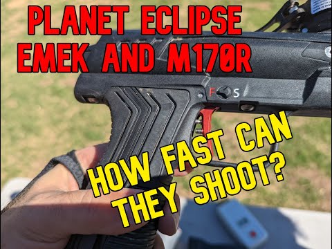 Planet Eclipse EMEK Rate of Fire Test!