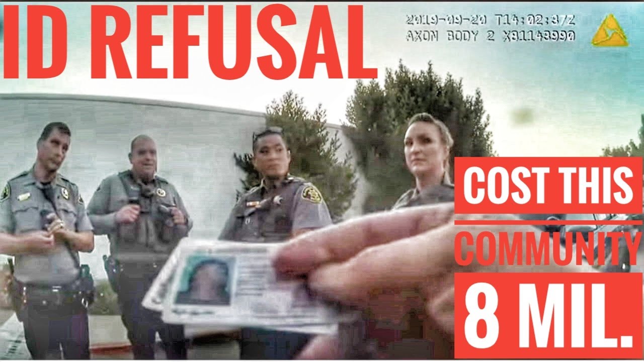 Insane legal ID refusal cost tax payers 8 million. they harass this family, for what dif color ...