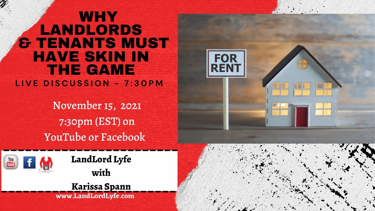 Why Landlords & Tenants Must-Have Skin in The Game - YouTube