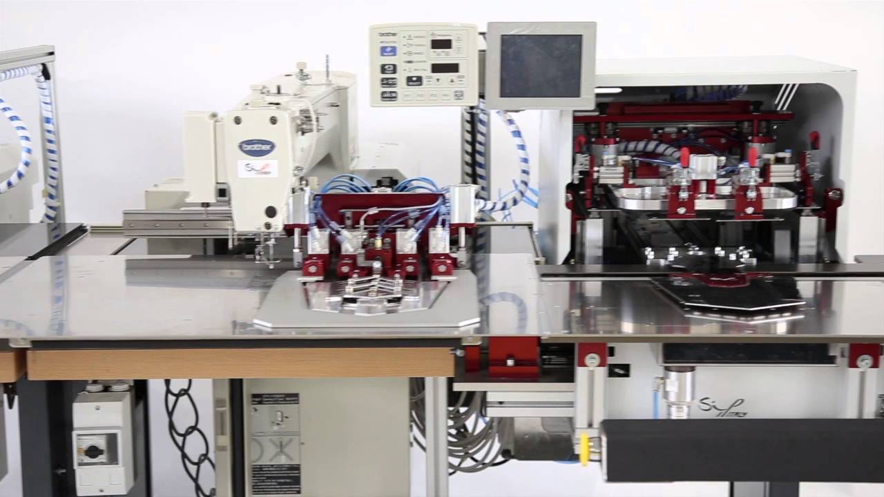 PS342 Semi-automatic Programmable Pocket Setter Unit - Sip Italy Sewing ...