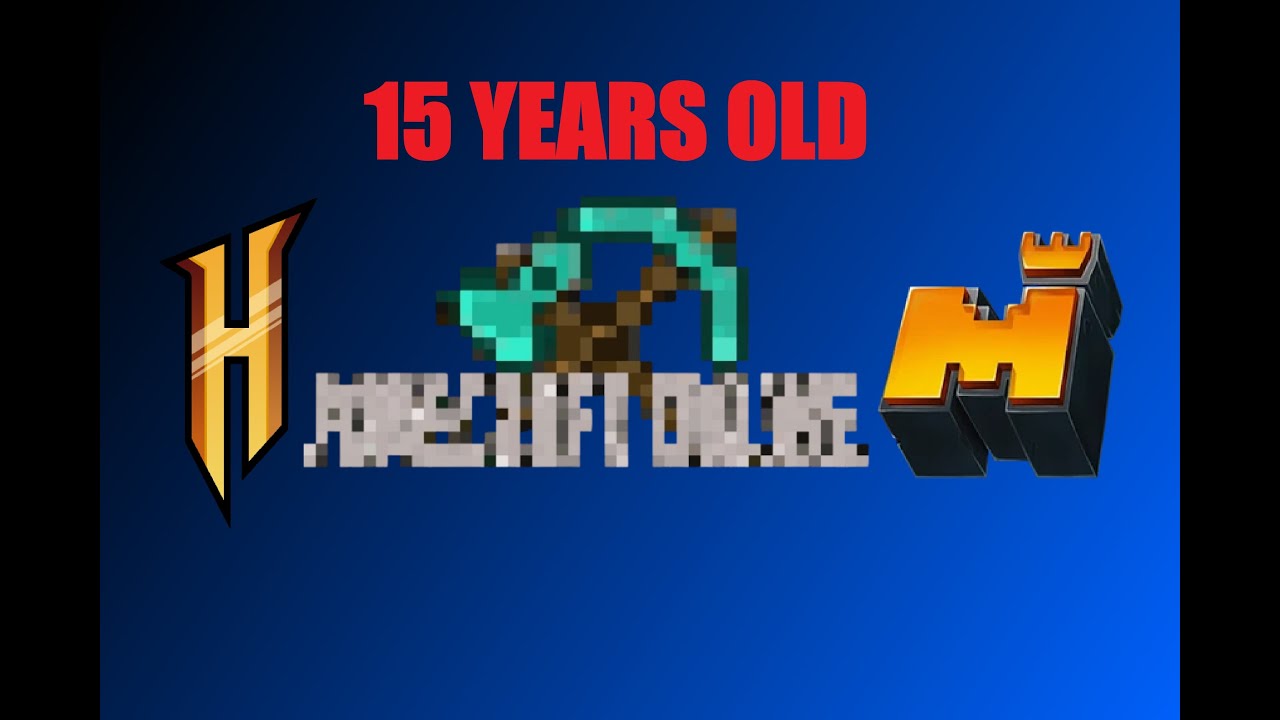 I Played on Minecraft's Oldest Server - YouTube