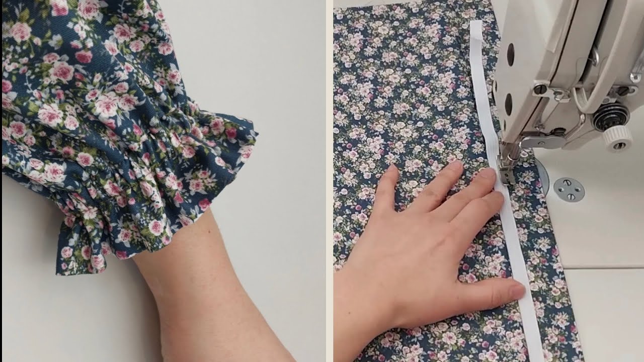 How to sew ruffle sleeves. It's so easy!! sleeve seamstress.Easy sewing ...