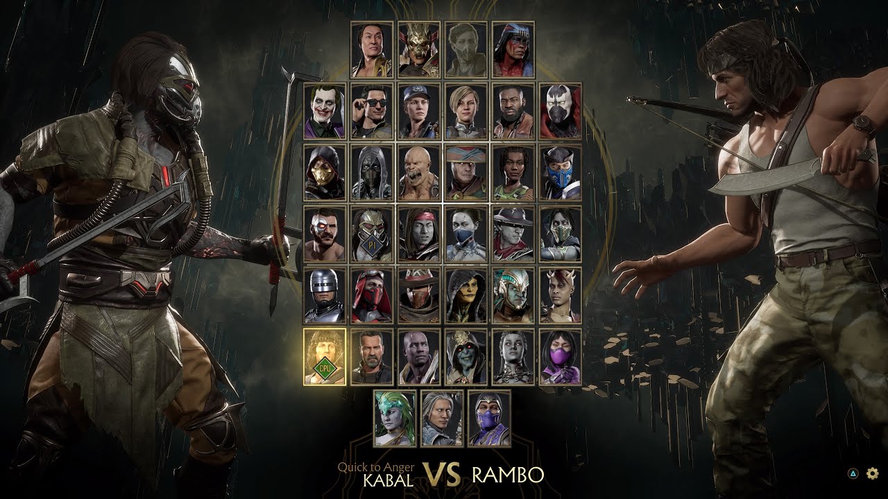 Kabal Vs Rambo | Mortal Kombat 11 Ultimate | PS5 | Gameplay - YouTube