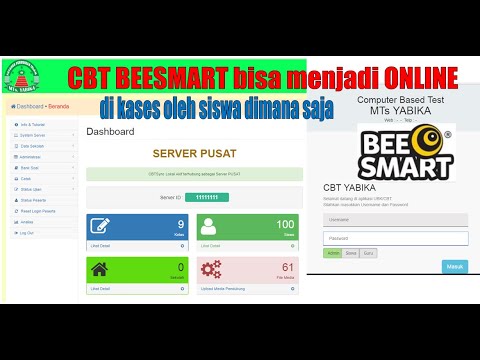 Panduan lengkap Seting Instal CBT BEESMART menjadi ONLINE | Ujian CBY mirip UNBK, bisa PAS,PAT ...