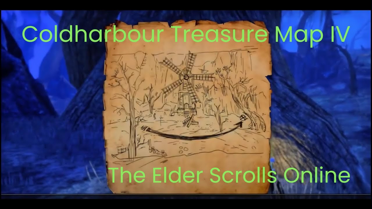 Coldharbour Treasure Map IV The Elder Scrolls Online - YouTube